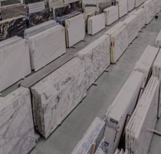 Ceppo di Gré Limestone Slab: Bold Blue-Grey Italian Stone – Artistic Tile