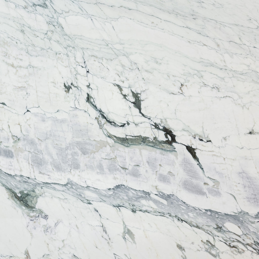 Calacatta Turquoise Marble Slab – Cool Veins, Bold Beauty – Artistic Tile